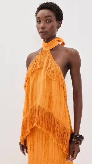 YELLOW THE LABEL Jones Fringe Top