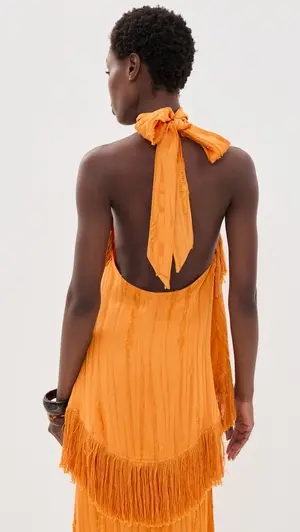 YELLOW THE LABEL Jones Fringe Top