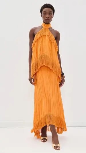YELLOW THE LABEL Jones Fringe Top