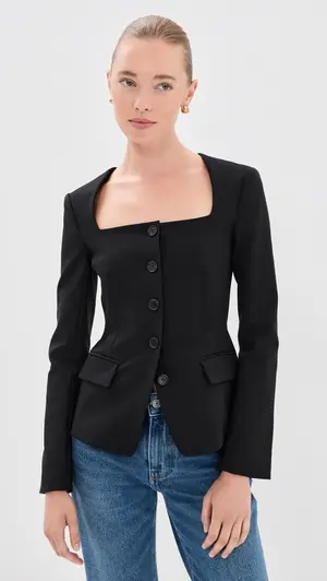 Simkhai Marlowe U-neck Jacket