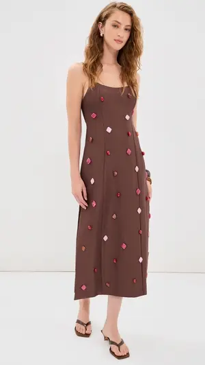 THE WOLF GANG Romy Maxi Dress