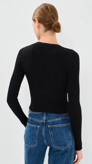 Simkhai Ailany Shrunken Cardigan
