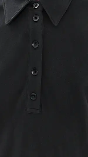 Tibi Lightweight Polo Sweatshirt