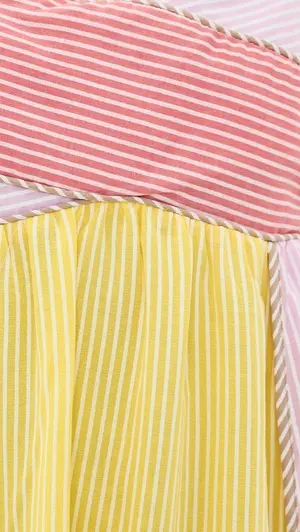 English Factory Striped Maxi Dress