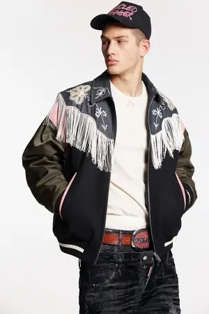 Dsquared2 Western Varsity Bomber Jacket
