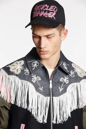 Dsquared2 Western Varsity Bomber Jacket