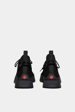 Dsquared2 Run Ds2 Lace Up Sneakers - Black