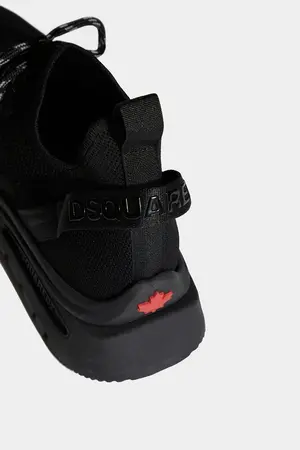 Dsquared2 Run Ds2 Lace Up Sneakers - Black