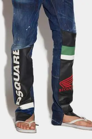 Dsquared2 Dark Wash Cool Guy Jeans With Contrast Detailing - Blue