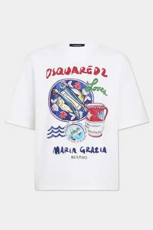 Dsquared2 Maria Grazia A Nerano X T-shirt