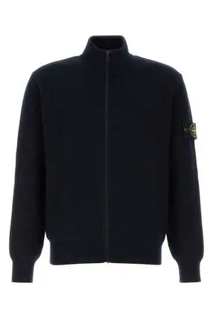 Stone Island Midnight Cotton Cardigan - Blue