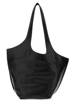 ATTICO THE ATTICO La Scoop Leather Shoulder Bag