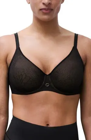 Chantelle Belle Seamless Underwire Bra - Black