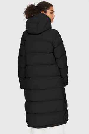 OROLAY Puff-o® Long Down Puffer Jacket - Black