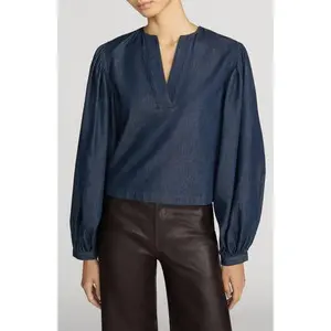 FRAME The Off Duty Long Sleeve Shirt - Rinse