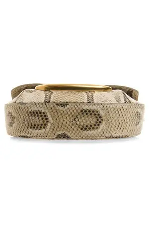 WANDLER Small Veneto Snakeskin Leather Crossbody Bag