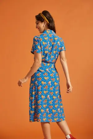 MODCLOTH Going Out And About Shirt Dress