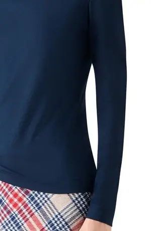 Akris Jersey Turtleneck - Navy
