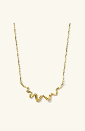 BEADS BY TARA Contour Charm Necklace