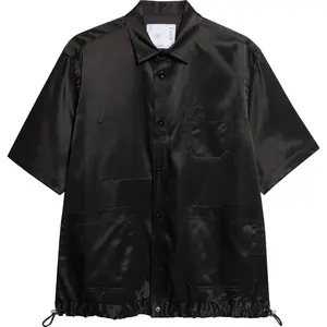 Sacai Twill Short Sleeve Shirt