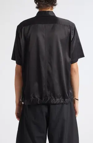 Sacai Twill Short Sleeve Shirt