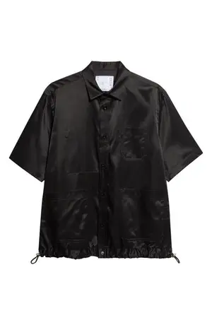 Sacai Twill Short Sleeve Shirt