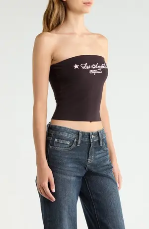 PACSUN Crop Tube Top