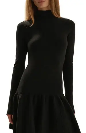 FAVORITE DAUGHTER The Perfect Daughter Long Sleeve Minidress