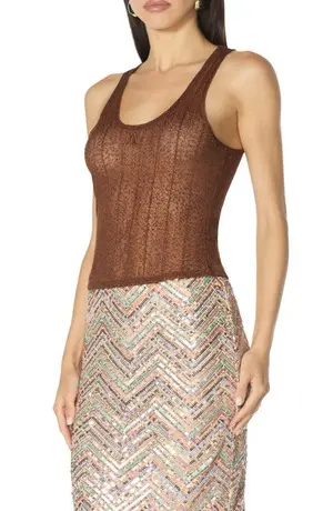 AFRM Akers Pointelle Knit Tank