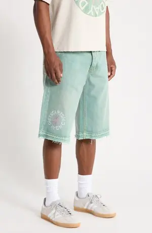 DIET STARTS MONDAY Sol Raw Hem Denim Shorts