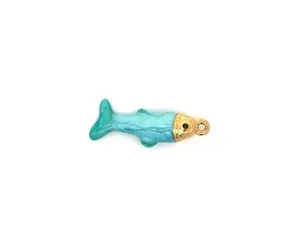 GEMINI JEWELRY Enamel Coastal Fish Charm