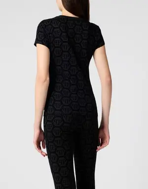 Philipp Plein Jacquard Monogram T-shirt