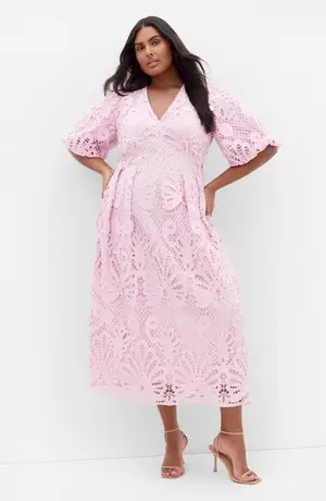 City Chic Kylee Lace Maxi Dress