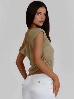 OUTCAST Alexus Longline Top