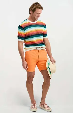Mr Turk Carlos Short-sleeve Mesh Crewneck