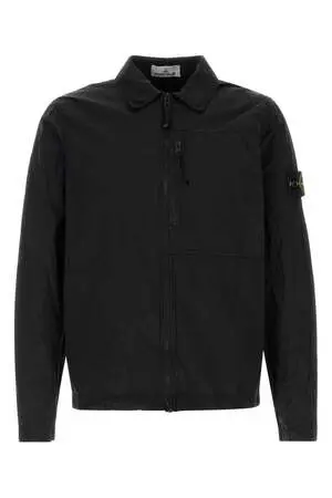 Stone Island Nylon Shirt - Black