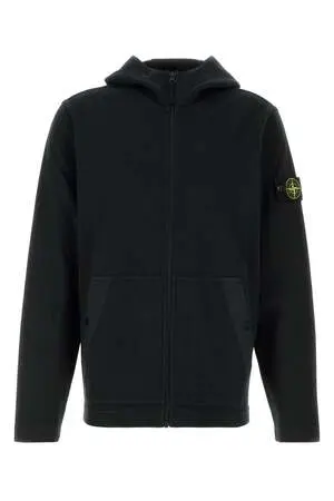 Stone Island Cotton Sweatshirt - Black