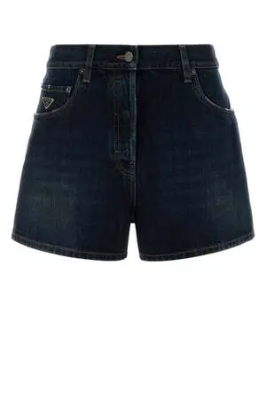 Prada Denim Shorts - Blue