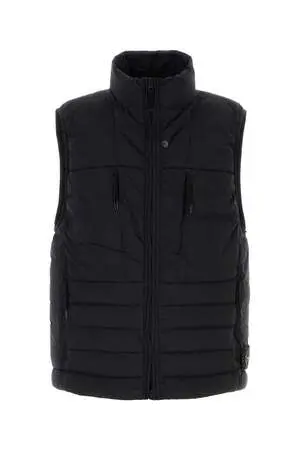 Stone Island Stretch Nylon Down Jacket - Black