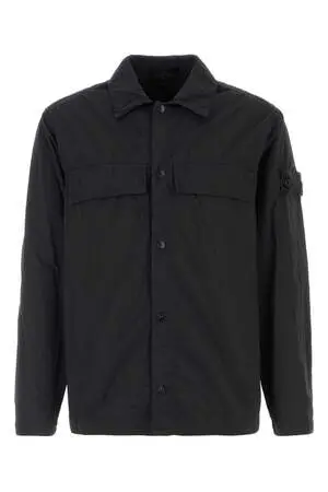 Stone Island Nylon Shirt - Black