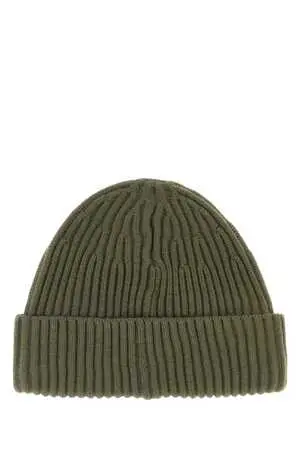 Stone Island Army Wool Beanie Hat