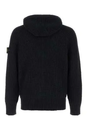 Stone Island Midnight Cotton Blend Sweatshirt - Blue