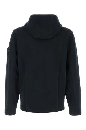 Stone Island Navy Cotton Sweatshirt