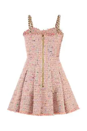 Balmain Tweed Mini Dress - Multicolor