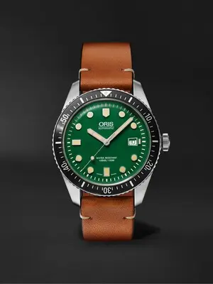 ORIS Divers Sixty-five Automatic Stainless Steel Watch - Green