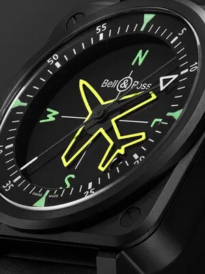 BELL & ROSS Br 03 Gyrocompass Automatic Ceramic Watch