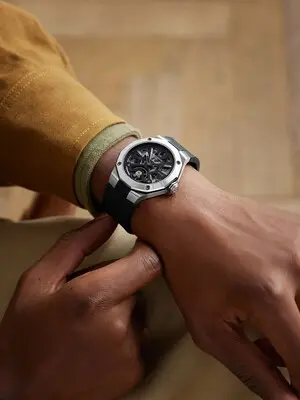 Baume & Mercier Riviera Automatic Skeleton Stainless Steel Watch