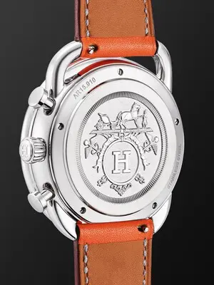 Hermès Arceau Chronograph Stainless Steel Watch