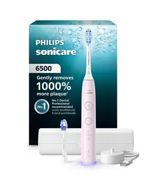 PHILIPS Sonicare 6500 Series Rechargeable Toothbrush - Pink