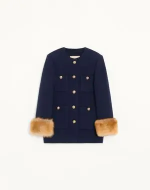 Valentino Garavani Single Breasted Coats For Women